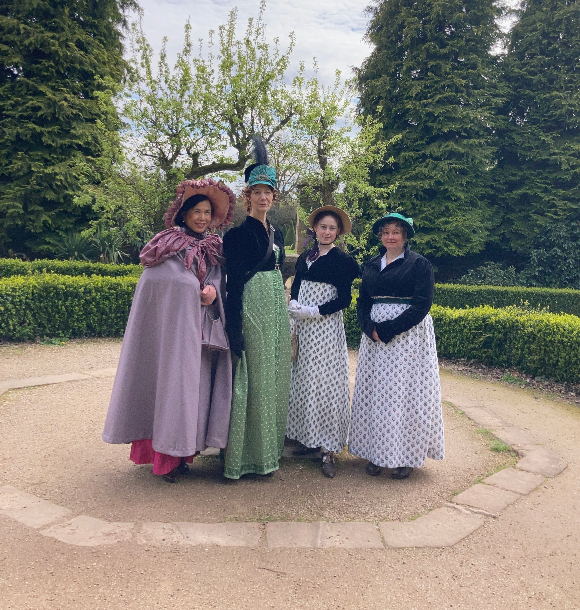 Hand Sewn Regency Ladies – Georgettes of Oxford